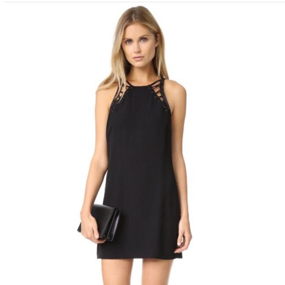 Ramy Brook | Dresses | Ramy Brook Linette Black Mini Dress | Poshmark